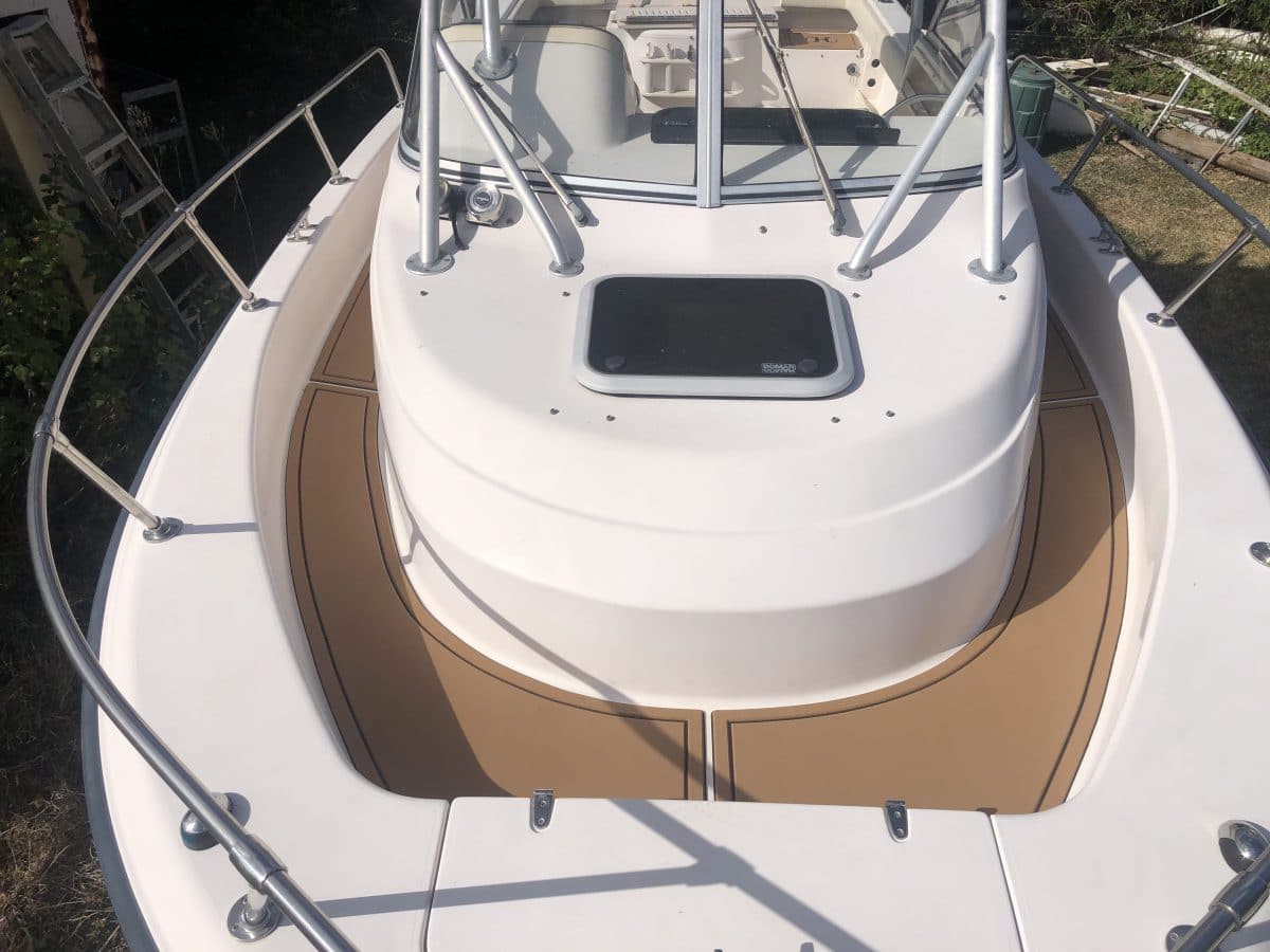 Grady White 228 new EVA Foam Deck - Smooth Creations Shipwrights